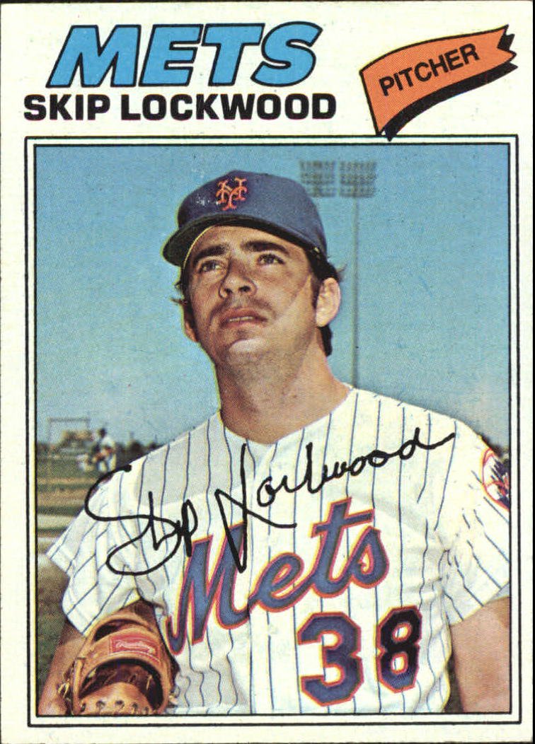1977 Topps 65 Skip Lockwood