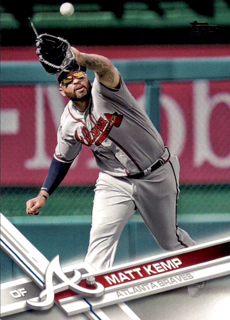 2017 Topps 639A Matt Kemp