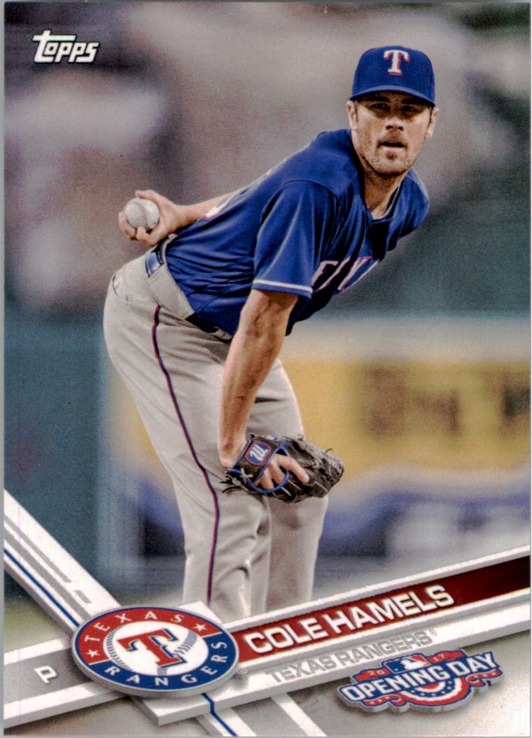 2017 Topps Opening Day 124 Cole Hamels