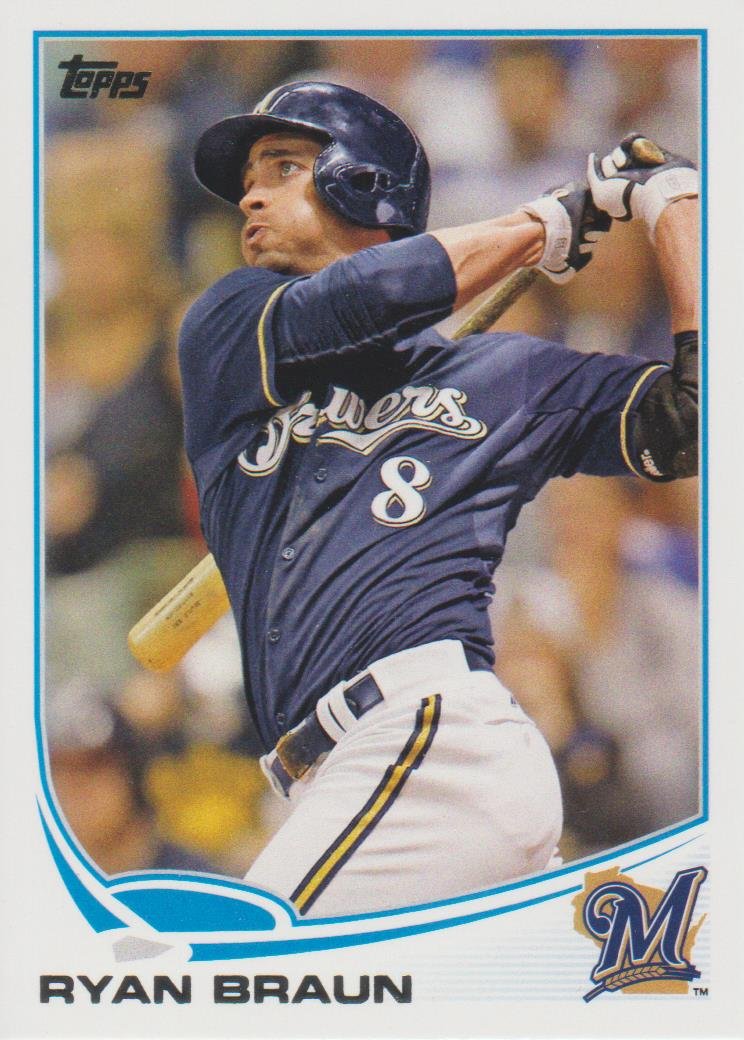 2013 Topps 8 Ryan Braun