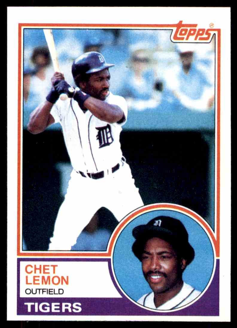 1983 Topps 727 Chet Lemon