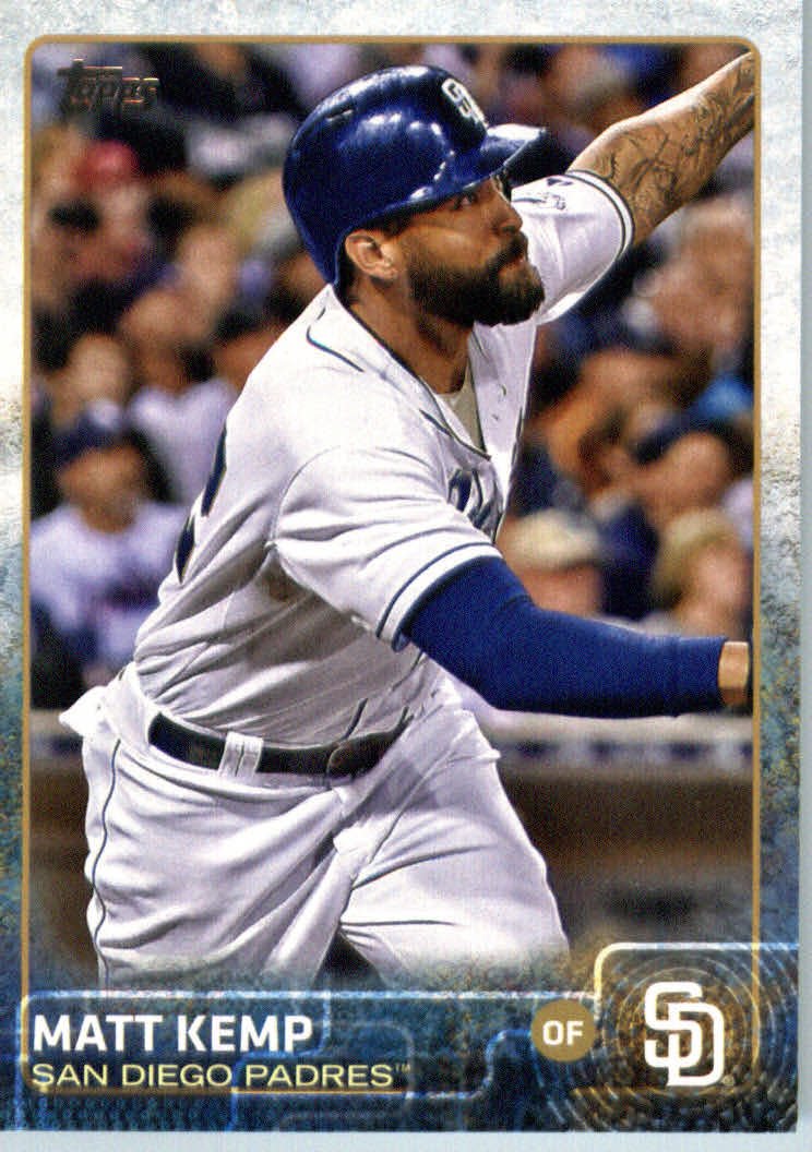 2015 Topps Update US325A Matt Kemp