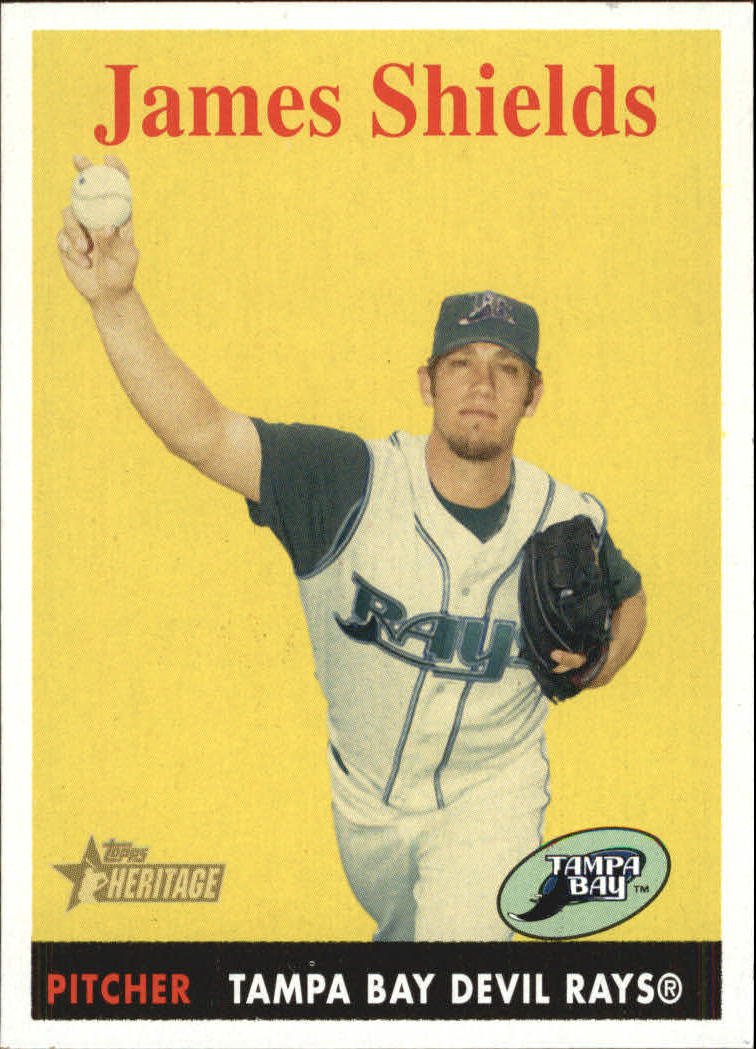 2007 Topps Heritage 237 James Shields