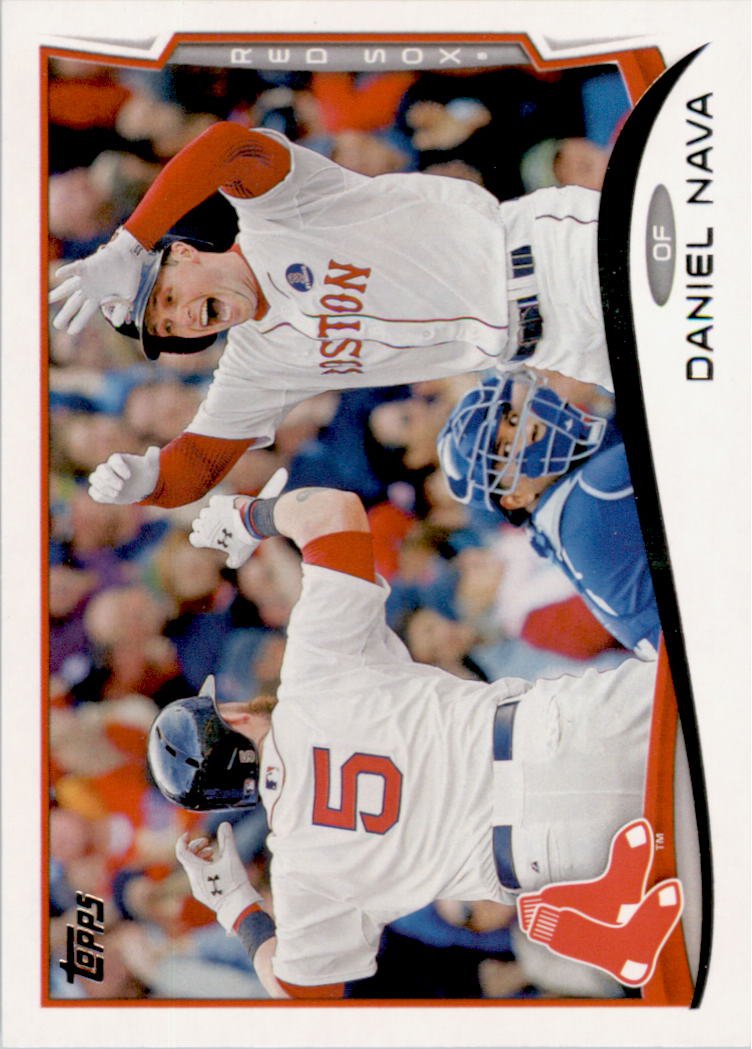 2014 Topps 362 Daniel Nava