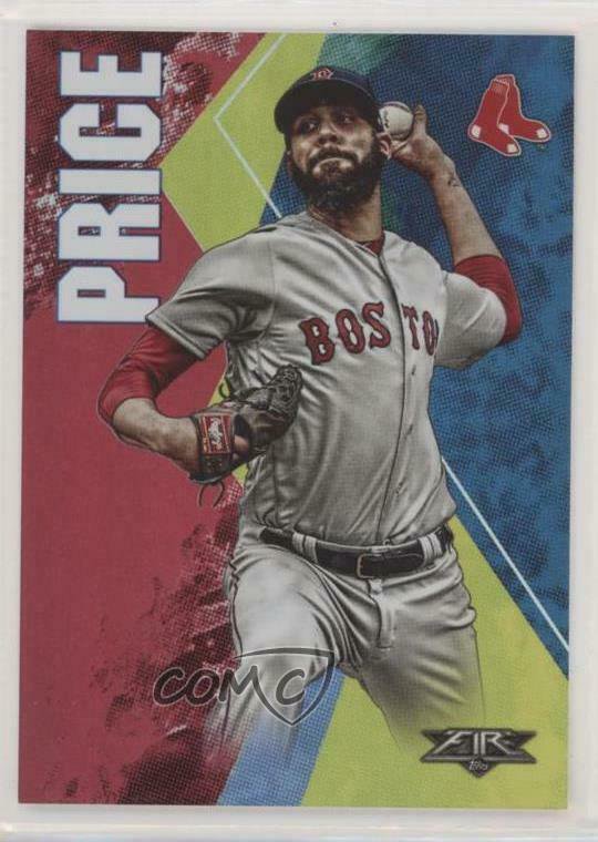 2019 Topps Fire Flame 102 David Price