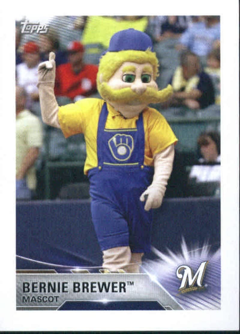 2018 Topps Stickers 180 Bernie Brewer/Mascot