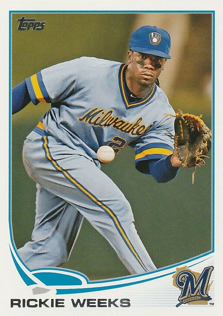 2013 Topps 123 Rickie Weeks