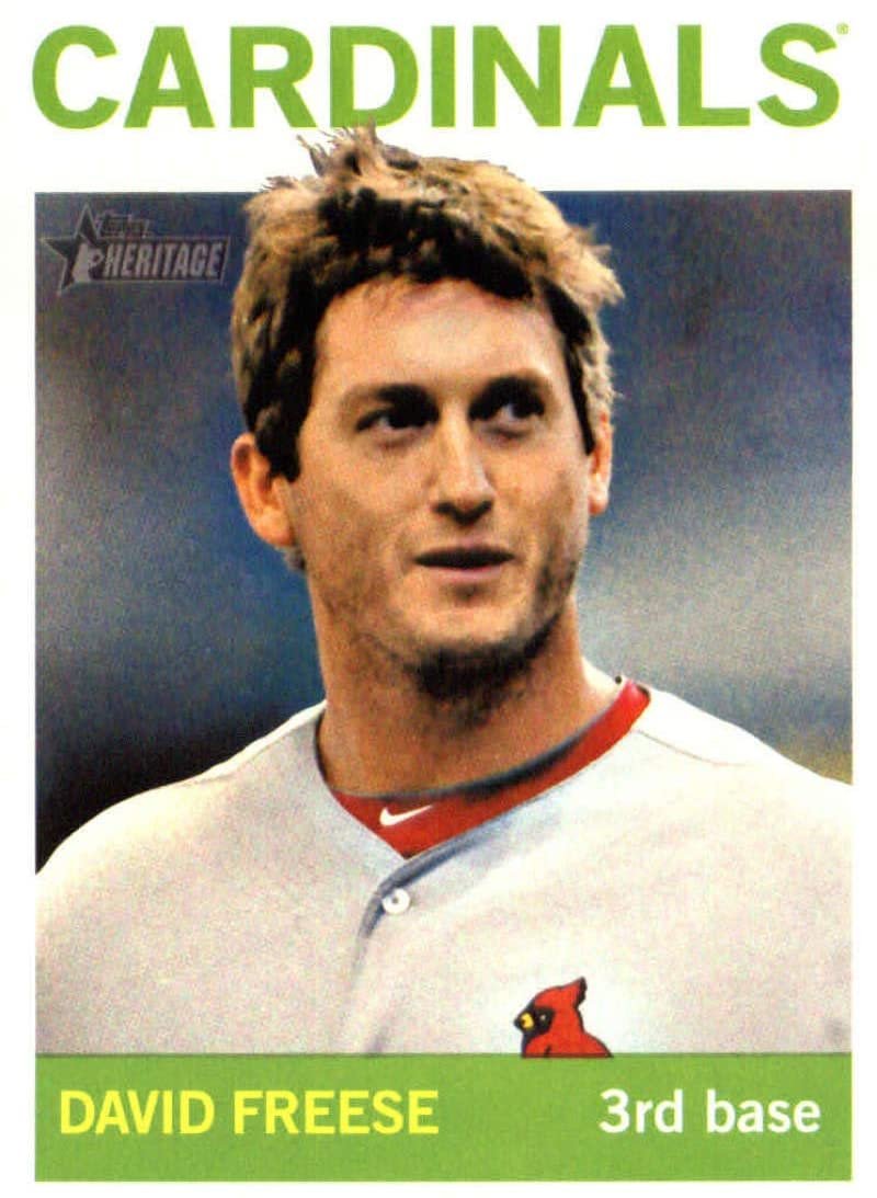 2013 Topps Heritage 160 David Freese