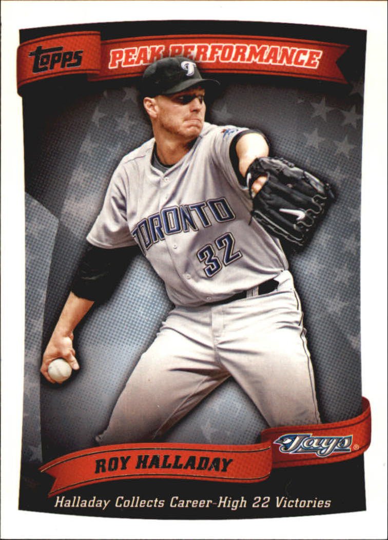 2010 Topps Peak Performance 44 Roy Halladay