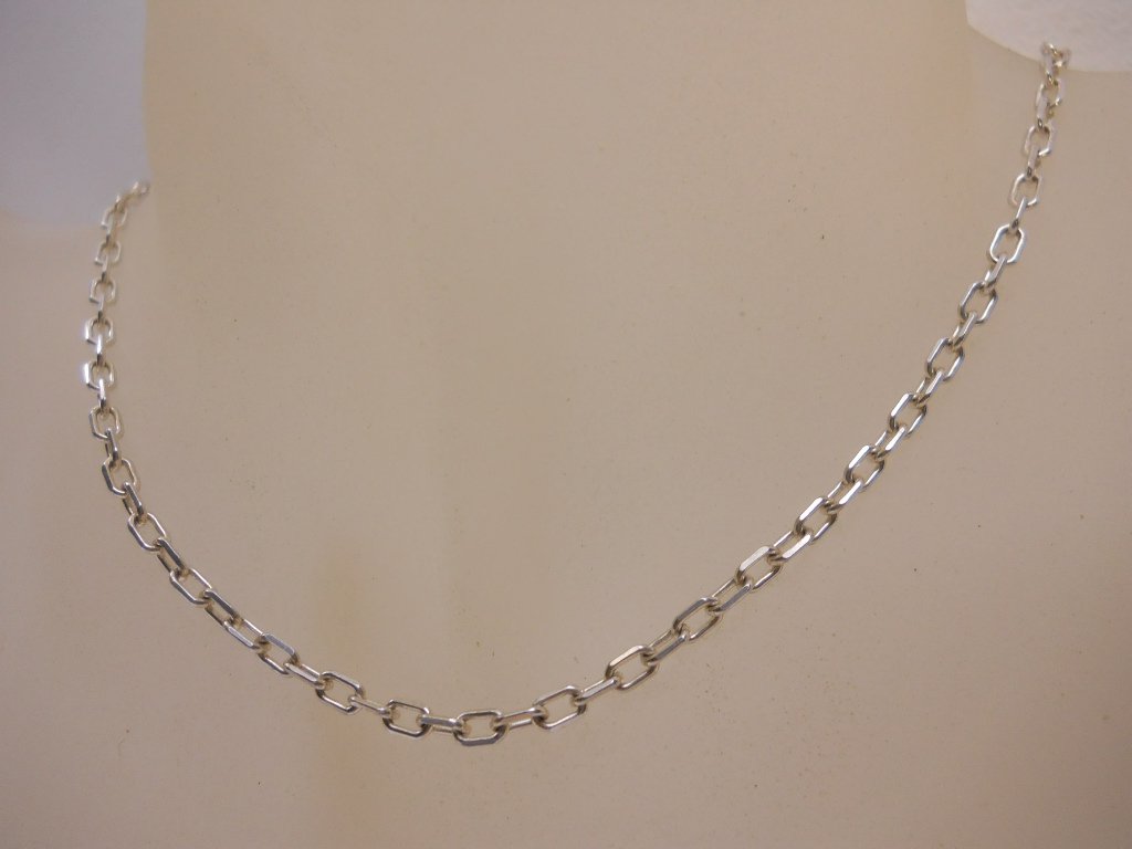 Beautiful Crafted 925 Anker 16in Chain 4mm Italy