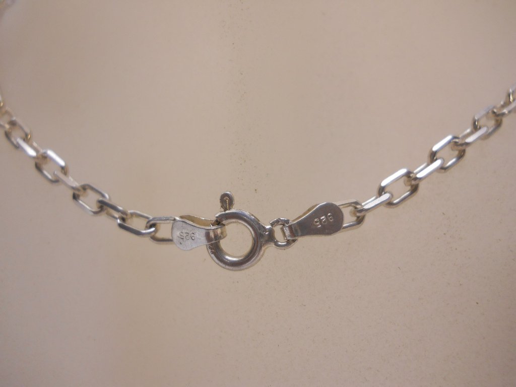 Beautiful Crafted 925 Anker 16in Chain 4mm Italy