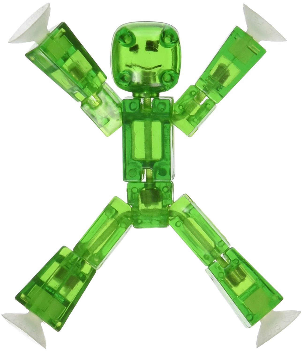 Stikbot, Translucent Green Stikbot Figure, 3 Inches