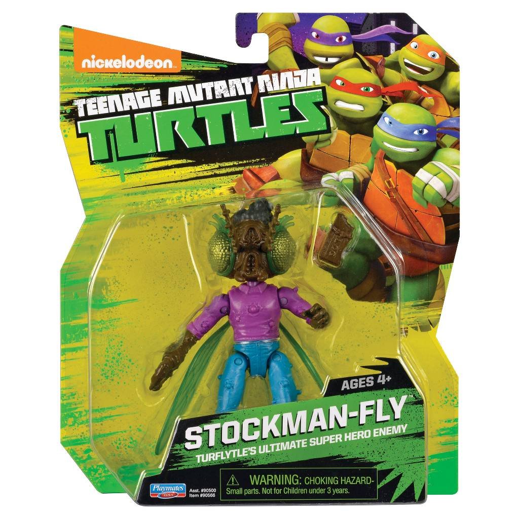 Teenage Mutant Ninja Turtles Action Figure - Stockman-Fly