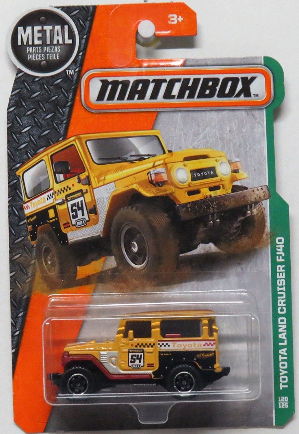 2016 Matchbox. Toyota Land Cruiser FJ40 (120/125). 1:64 Scale diecast.