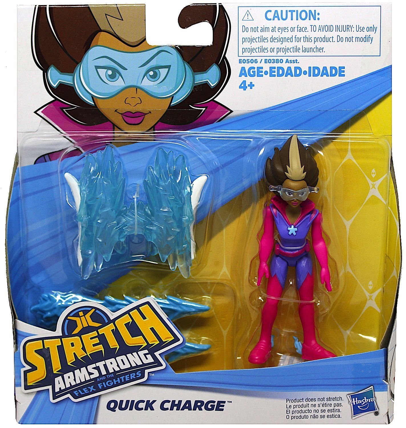Stretch Armstrong QUICK CHARGE Figure 4" New Netflix Cartoon Series ...