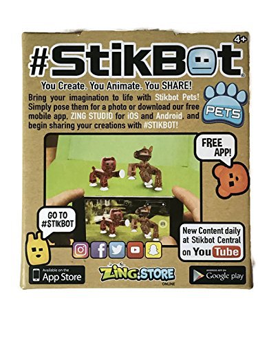 Stikbot, Stik Panda Figure, Translucent Blue