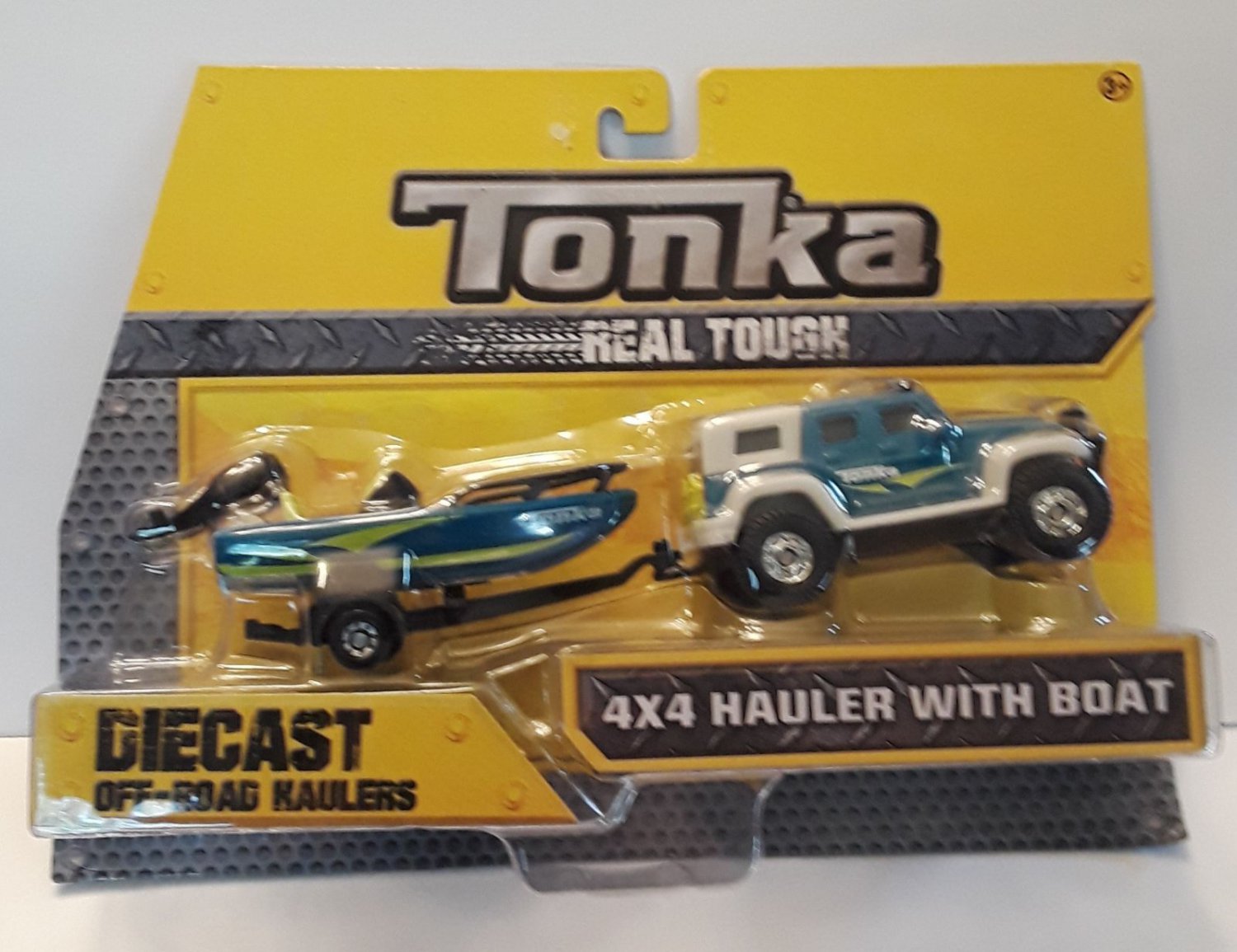 Tonka Diecast 4x4 Hauler with Boat