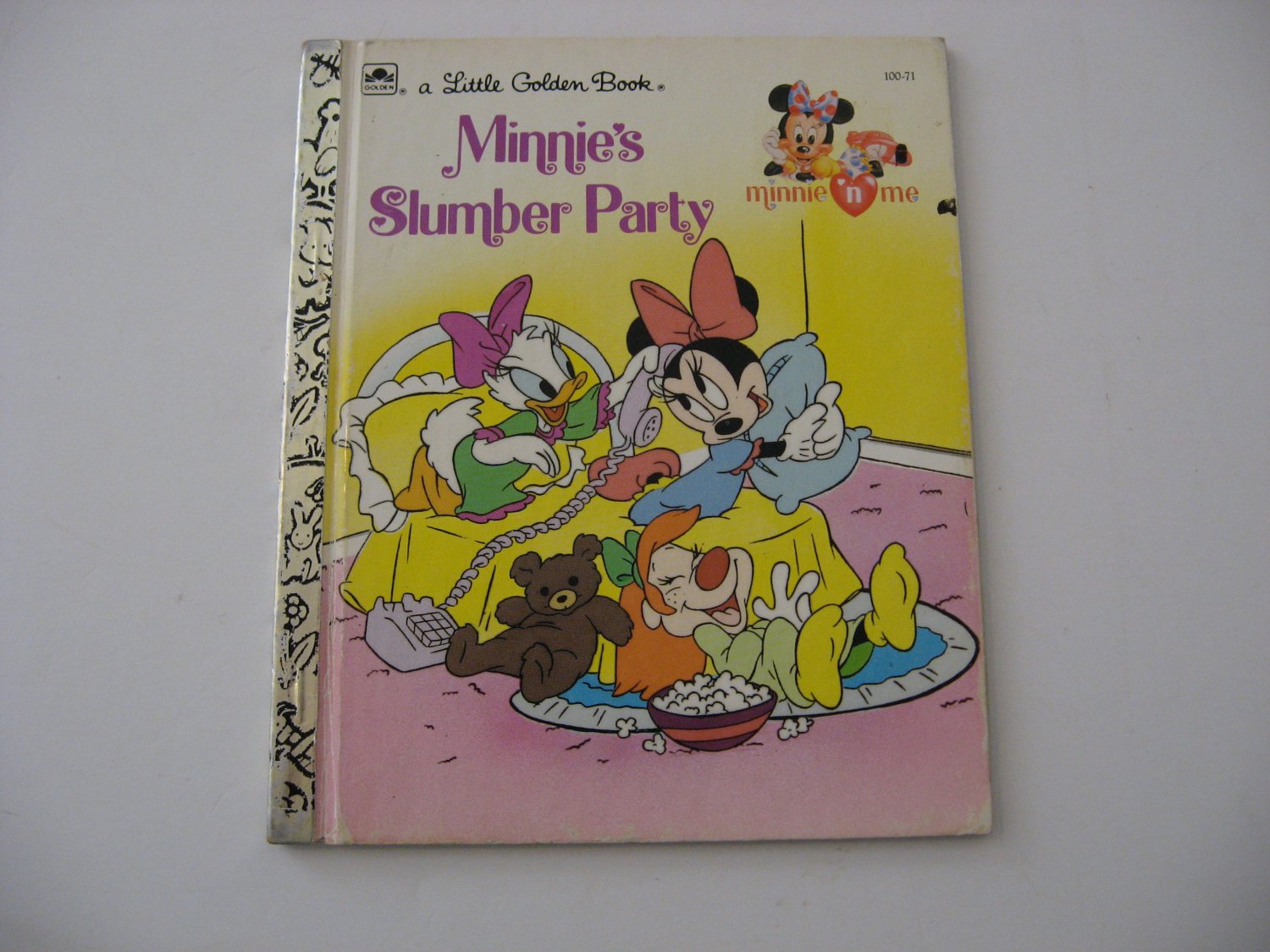 1990 Walt Disney's Minnie's Slumber Party - Illustrated Little Golden Book
