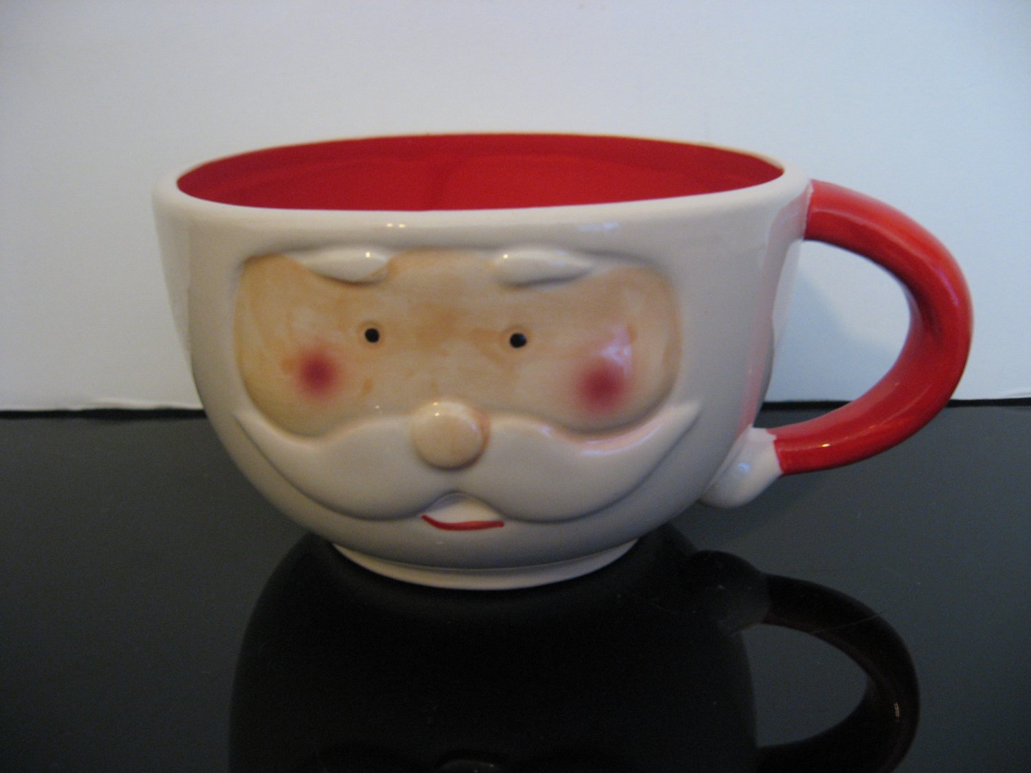 Large Santa Claus Face Mug/Bowl