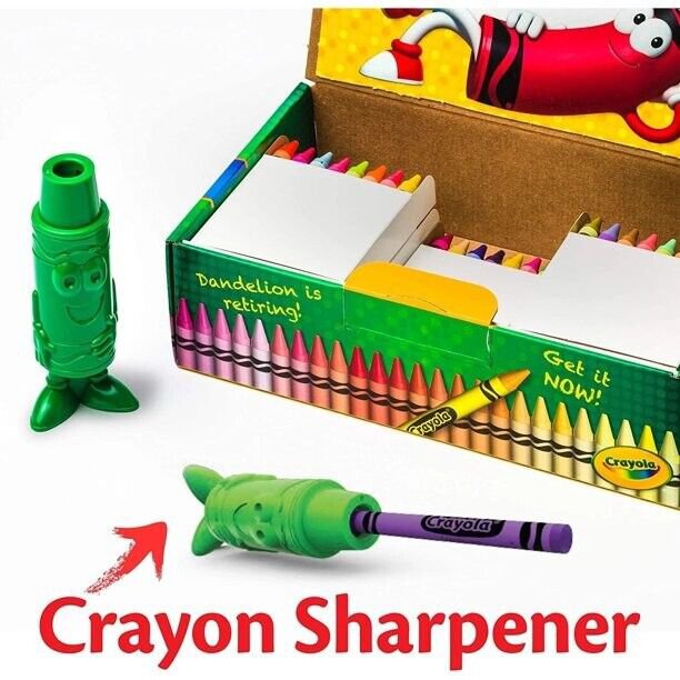 Crayola Giant Box of Crayons, School Supplies, 120 Pieces, Beginner Child