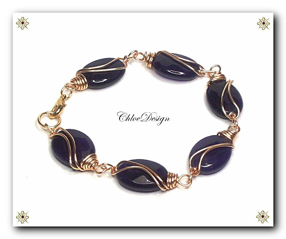 diy pdf tutorial Wire Wrapping Jewelry Bracelet,gemstone,amethyst,gilt ...