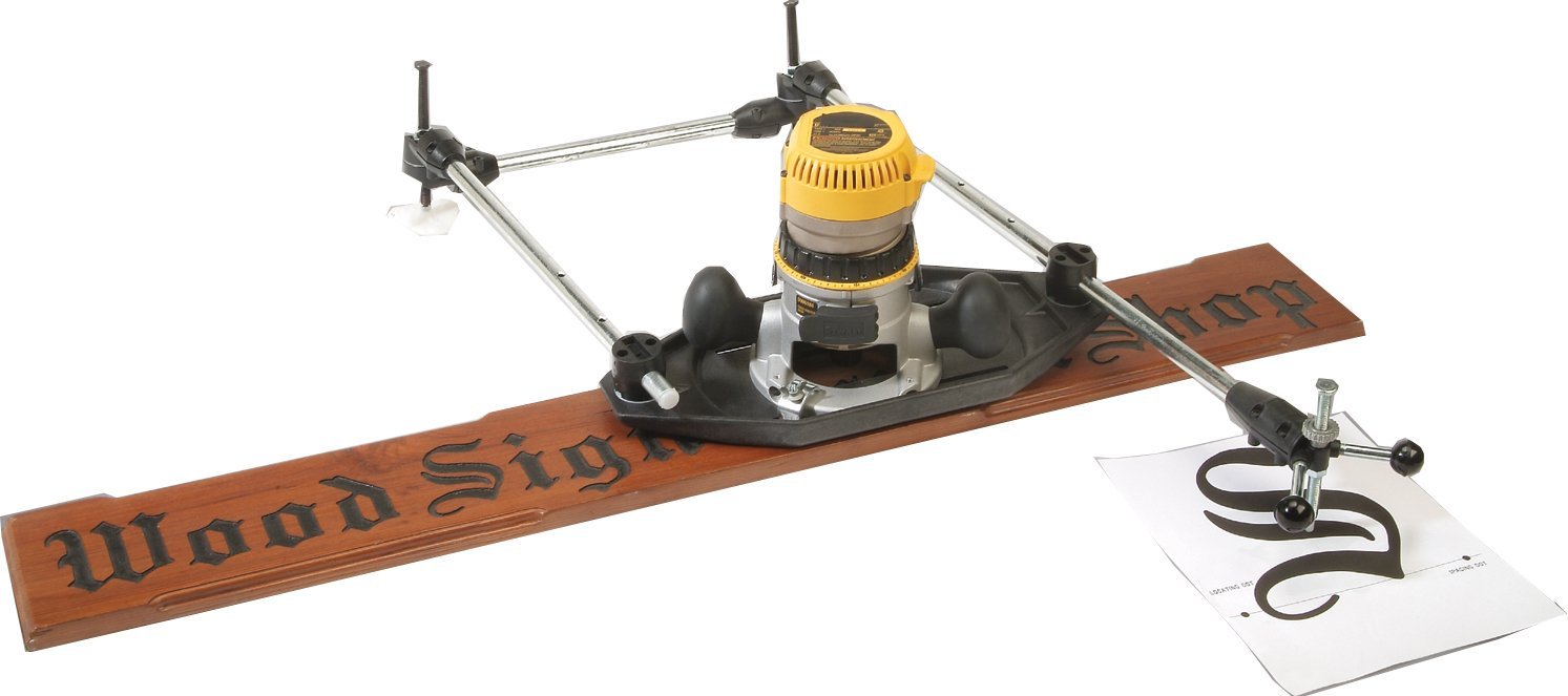 Milescraft 1298 3D-Pantograph Router Stencil Tracing Jig Milescraft