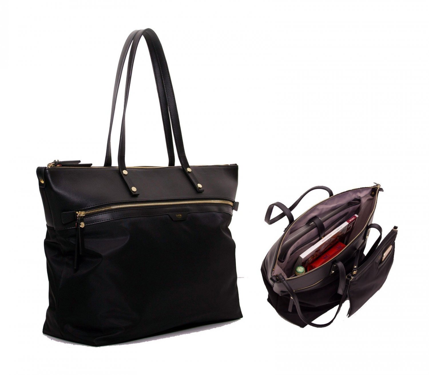 Tutilo Take Away Top Zip Tote Designer Handbag - Includes Removable ...