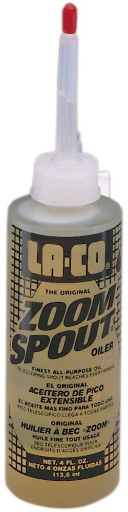 LA-CO Zoom Spout Turbine Grade Lubricating Oil 4 oz Telescoping Bottle ...