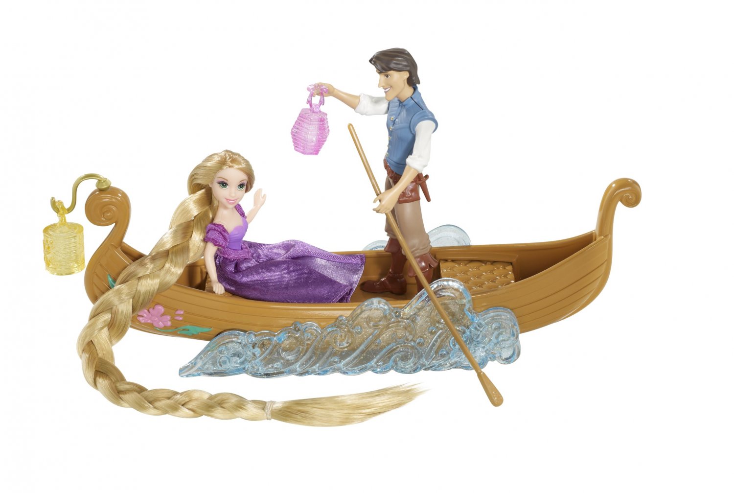 Disney Tangled Featuring Rapunzel Boat Ride Playset Mattel
