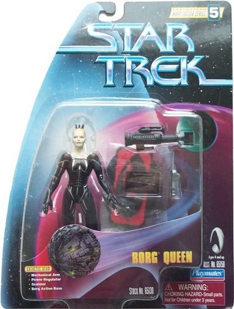 Star Trek: Warp Factor 5 Series - 4.5" BORG QUEEN Action Figure ...