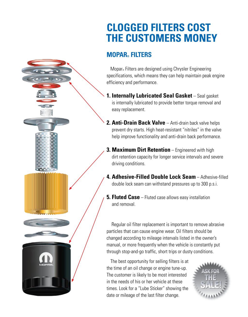 1990 TO 2012 DODGE RAM CUMMINS DIESEL ENGINE OIL FILTERS MOPAR ...