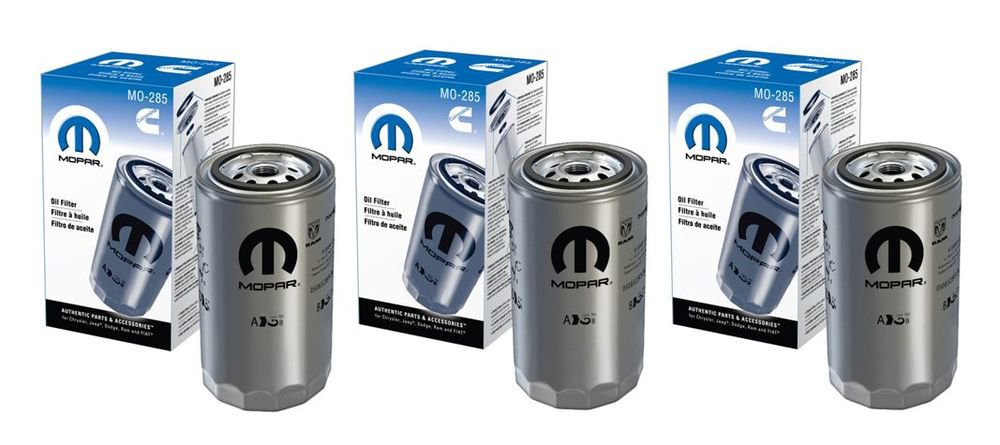 1990 TO 2012 DODGE RAM CUMMINS DIESEL ENGINE OIL FILTERS MOPAR ...