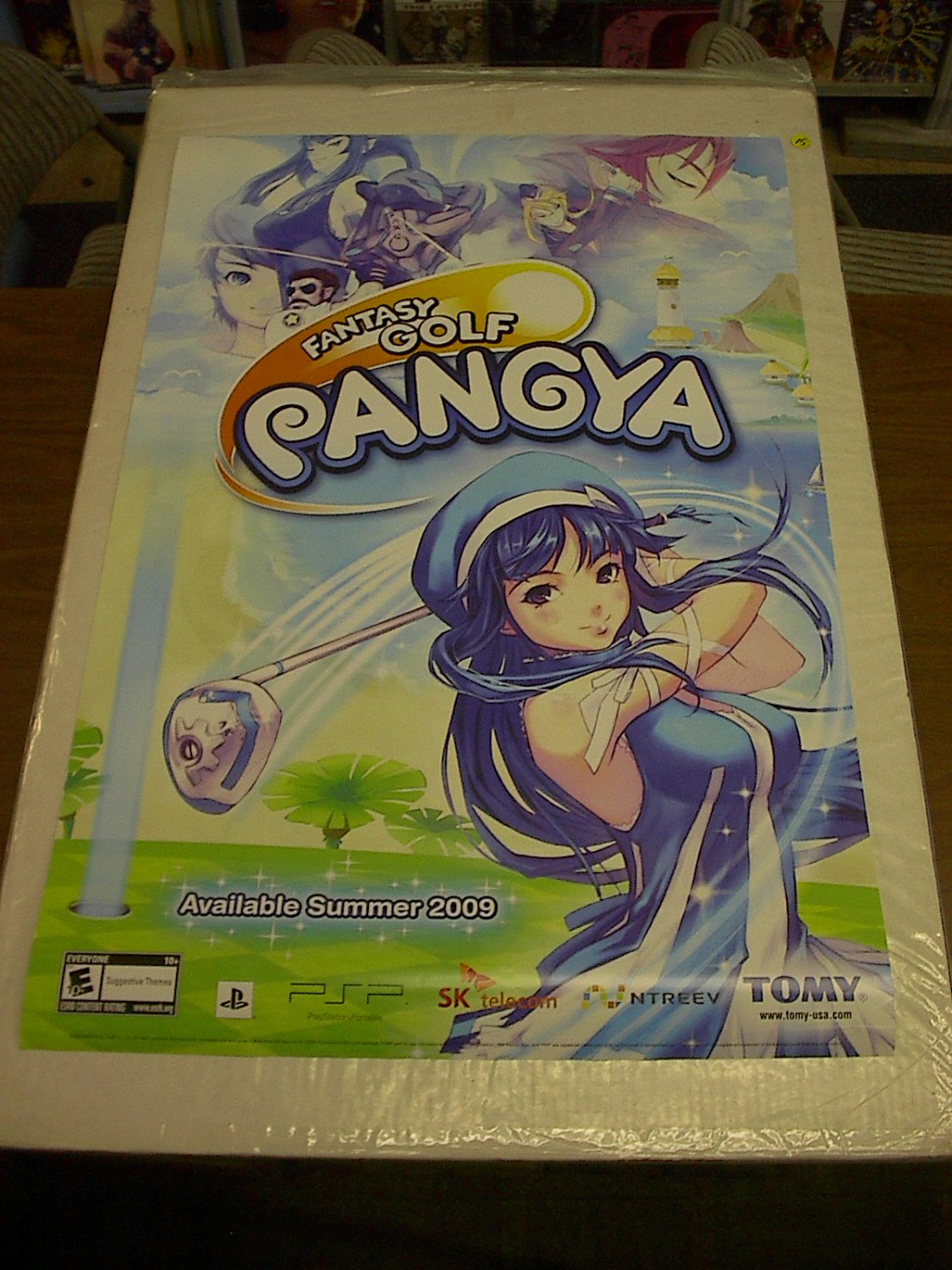 FANTASY GOLF PANGYA (2009) Limited Promo Poster PSP d/s