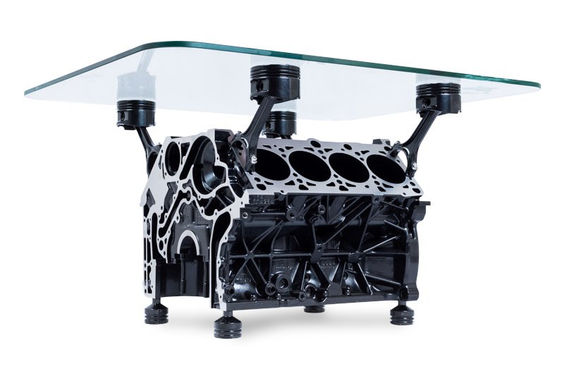 Any Make V8 Engine Coffee Table