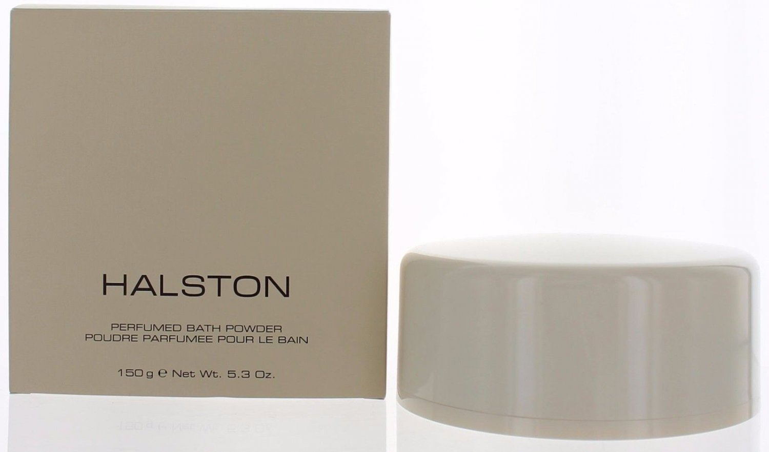 VINTAGE HALSTON PERFUMED BATH BODY DUSTING POWDER 5.3 OZ. NIB NEW 150 G ...