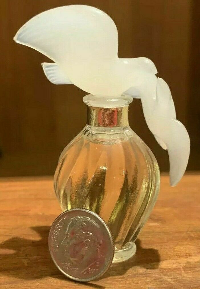 Vintage Nina Ricci L'Air Du Temps Mini Perfume Bottle Double Doves ...