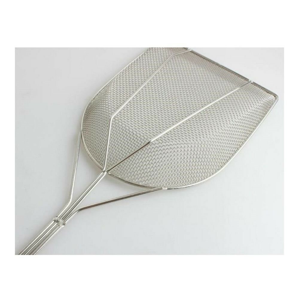 Stainless Steel Square Cracklings Chip Shovel Sieve sifter For Chicken Chop