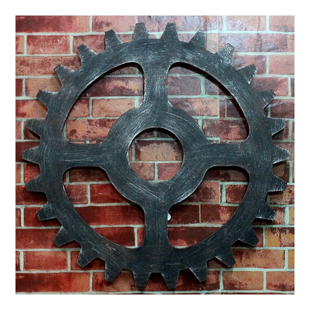 Loft Industrial Style Gear Wall Hanging Decoration diameter 54cm