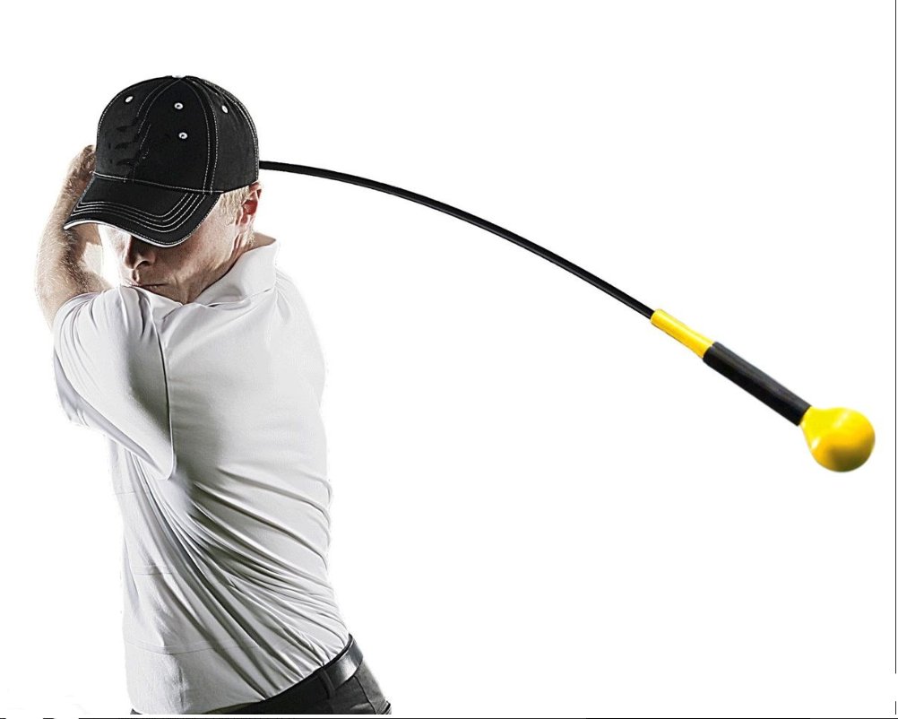 Golf Swing Trainer Indoor Practice Stick Club Strength Tempo Training ...