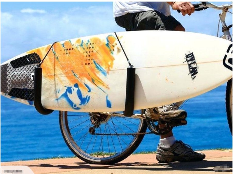 Adjustable Bike Rack for Surfboard Bicycle Side Load Rack