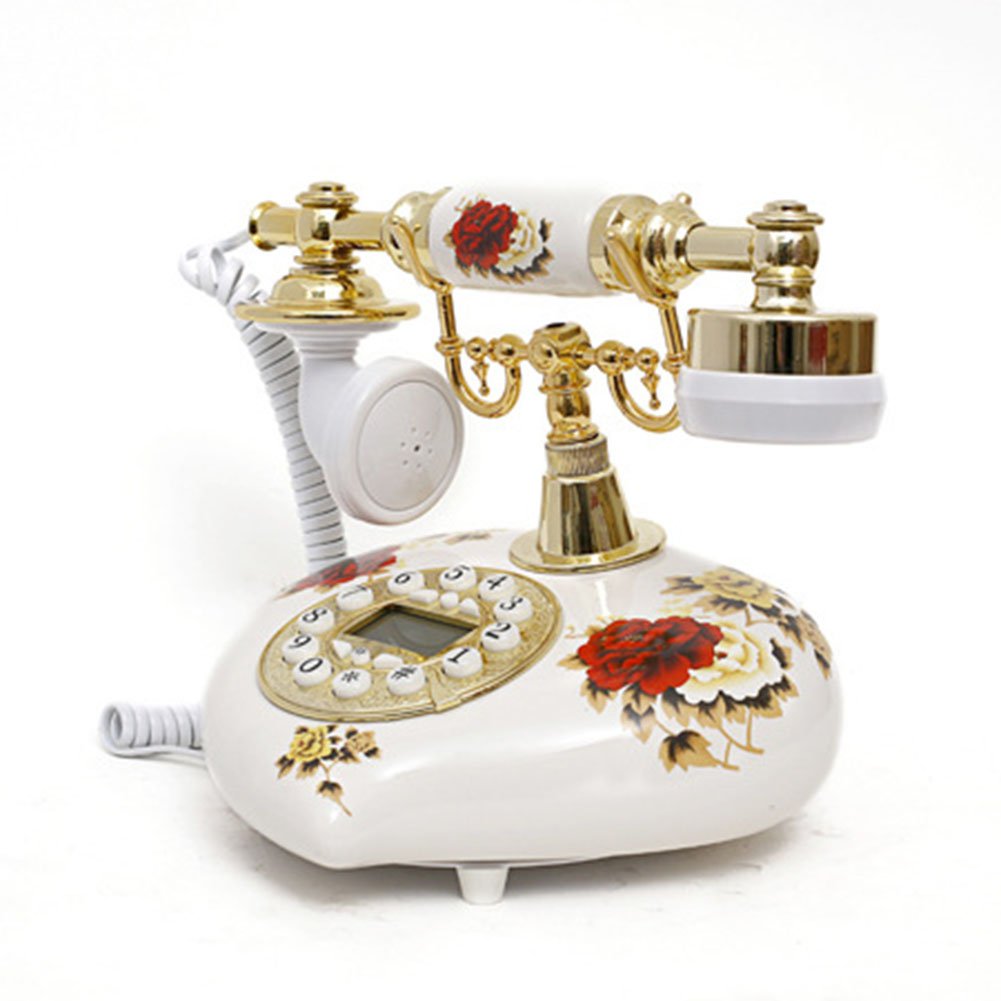 Antique Style Rotary Phone Princess French Style Old Fashioned Handset ...