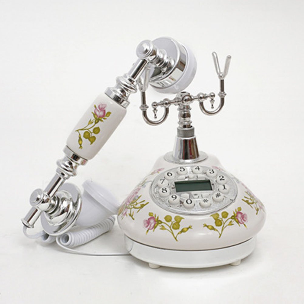 Antique Style Rotary Phone Princess French Style Old Fashioned Handset ...