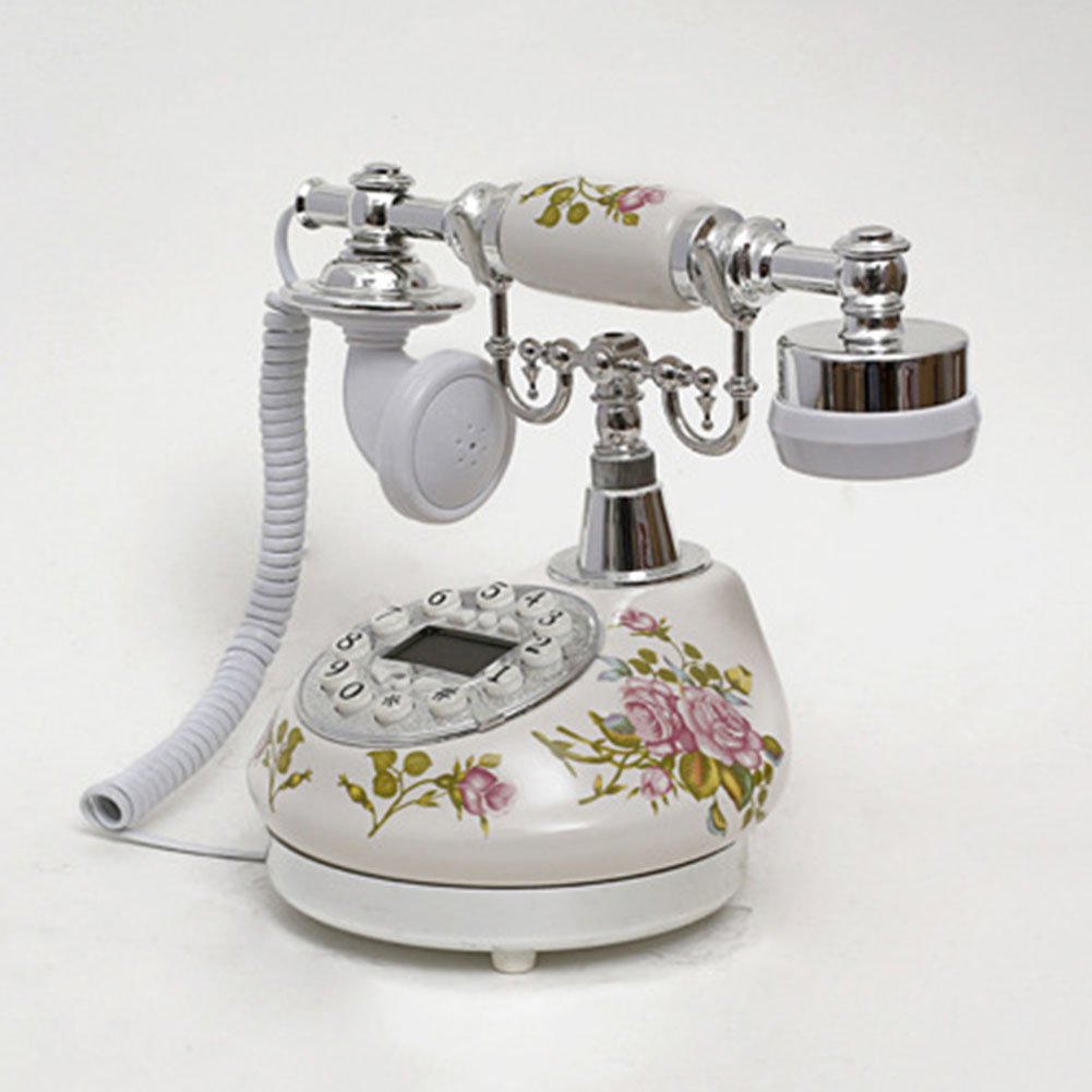 Antique Style Rotary Phone Princess French Style Old Fashioned Handset ...