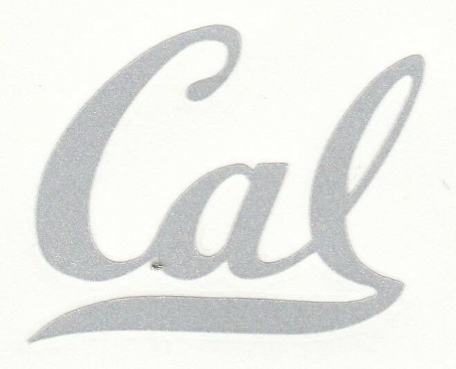 REFLECTIVE Cal Bears 2 inch helmet decal stickert RTIC
