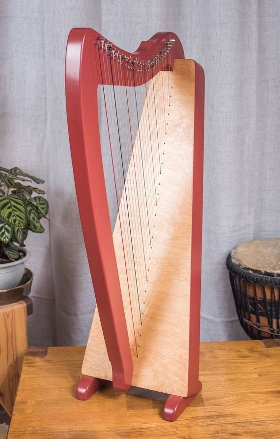 New 27 String Harp Celtic Harp Irish Harp Folk Harp With Free Carry Bag ...