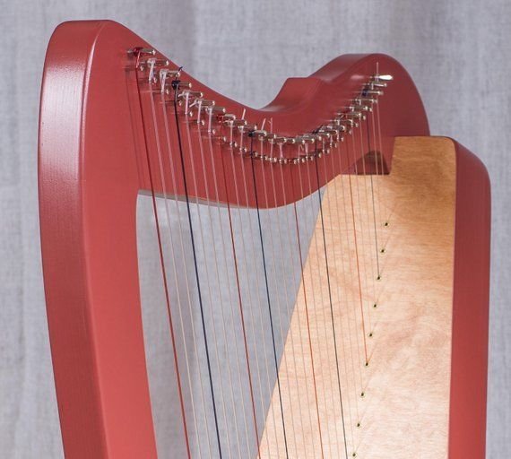 New 27 String Harp Celtic Harp Irish Harp Folk Harp With Free Carry Bag ...