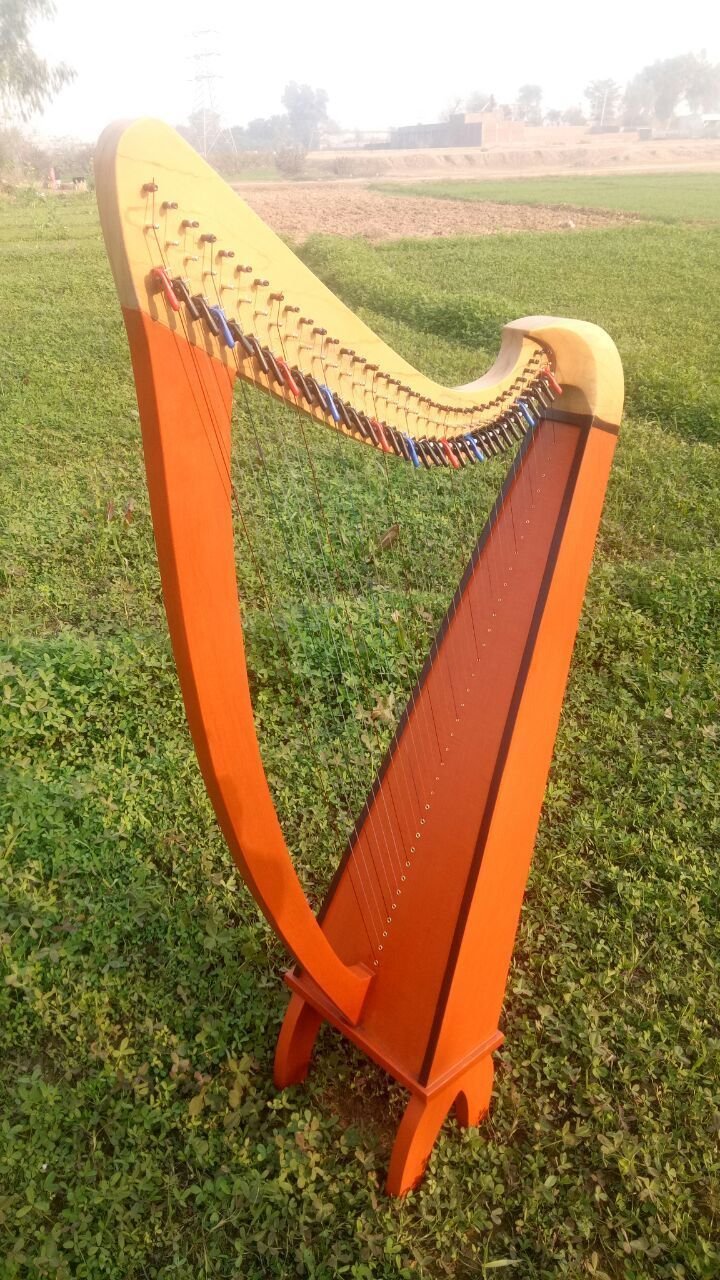 36 String Lever Harp | Folk & Celtic Harp | Beginner, Student ...