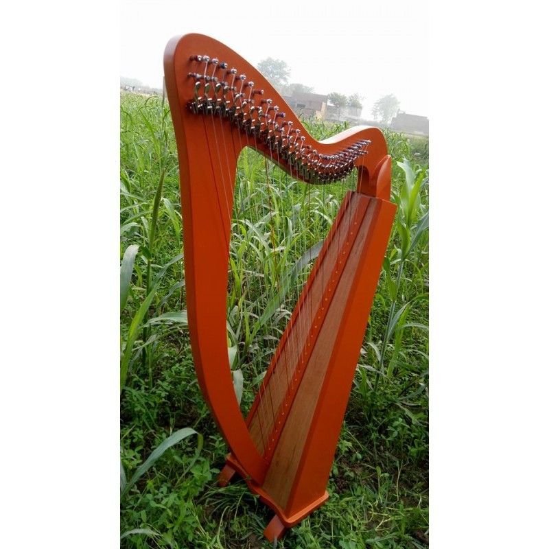 New 22 String Lever Harp Beginner Harp With Free Bag and Extra String Set
