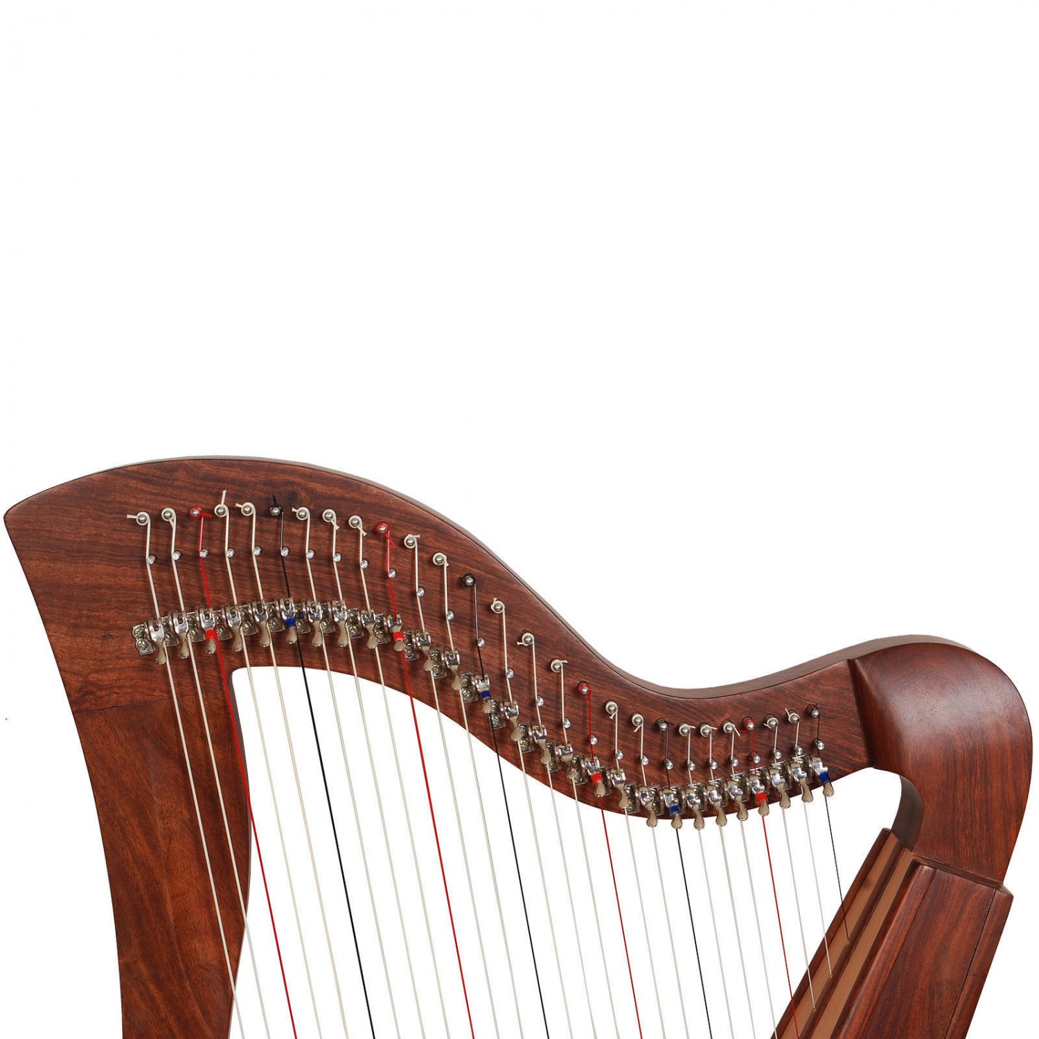New 27 String Lever Harp With Carry Bag and Extra String Set