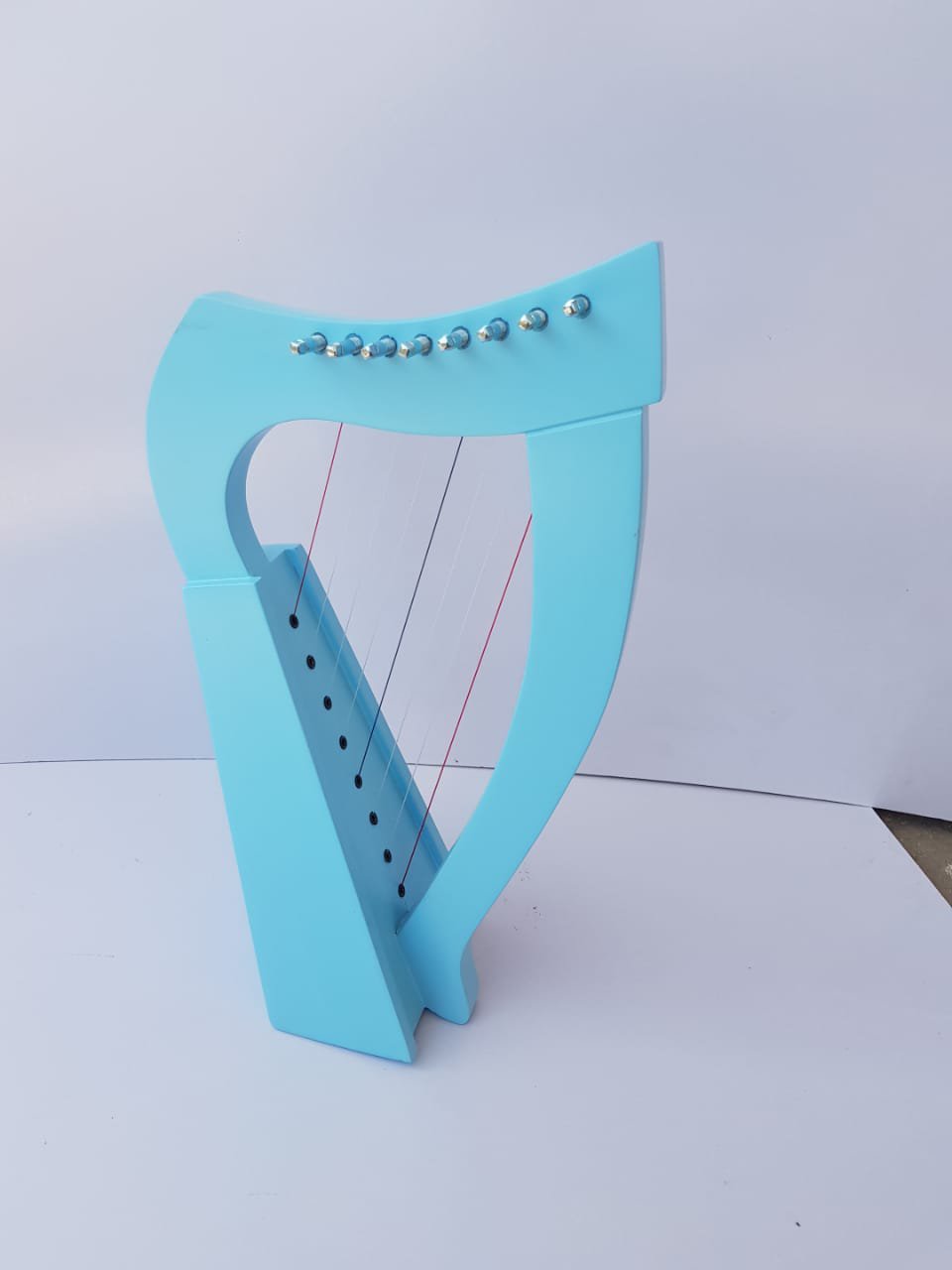 New 8 Strings Baby Harp Gift Harp Mini Harp With Free Carry Bag Tunning ...